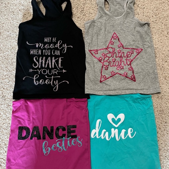Shirts & Tops | Stretchy Dance Tanks | Poshmark
